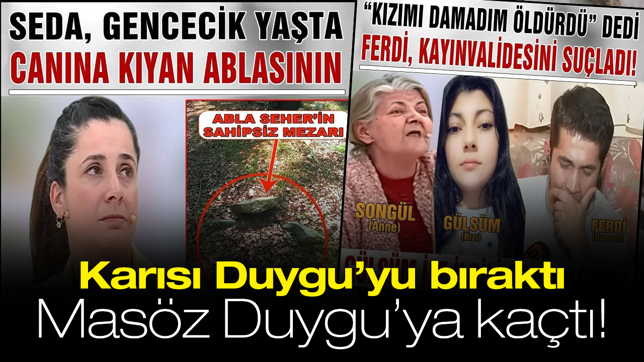 Esra Erol 20 Mayıs, Karısını bırakıp masöz kadına kaçtı! Kaçak kocadan ...